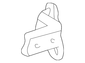 1993-2005 Toyota Lower Hinge 68730-12110 | Toyota Parts Center