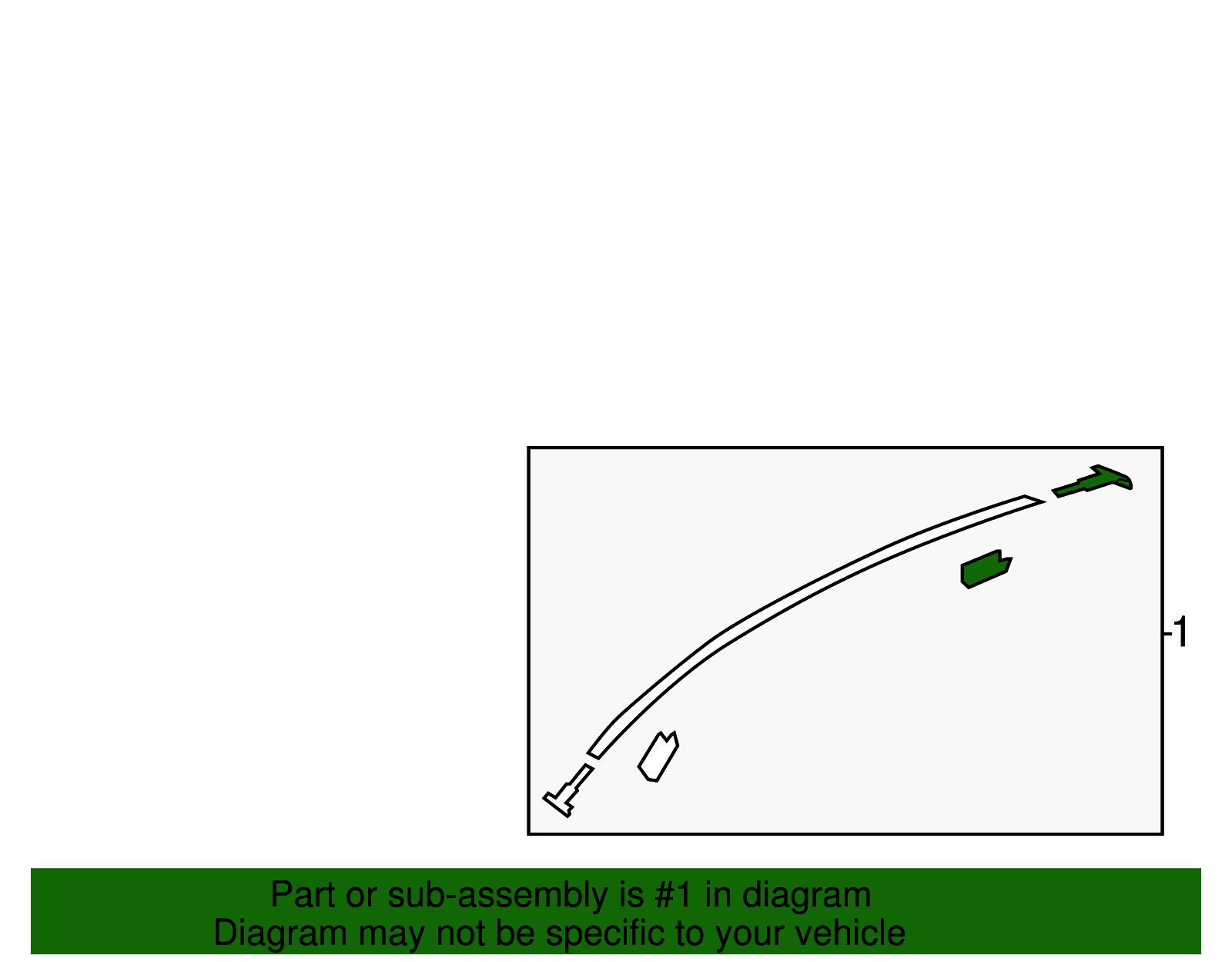2013-2020 Subaru BRZ Roof Molding 91046CA011 | Subaru Parts Store