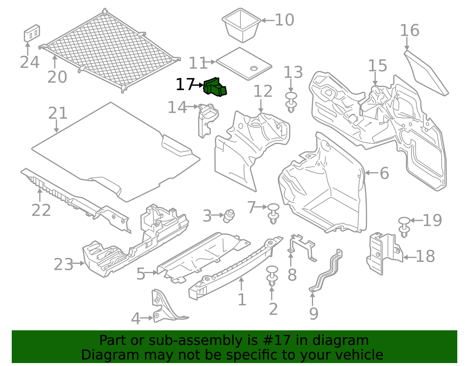 51-37-7-295-572 - Belt Molding - 2014-2020 BMW | BMW Parts Hub