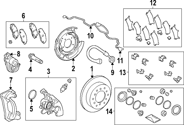 Genuine OEM Toyota ABS Actuator Assembly | Toyota Parts Center