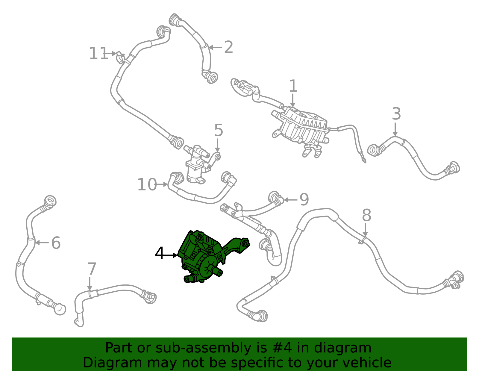 2022-2025 Hyundai Water Pump 375V5-GI200 | MotorMotor