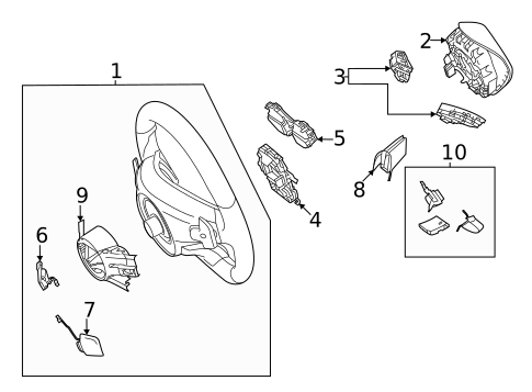 Steering Wheel & Trim for 2025 Mercedes-Benz CLA45 AMG S | Mercedes ...