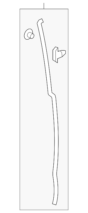 2016-2022 Honda HR-V Front Weather-Strip 72825-T7A-305 | hondapartswd