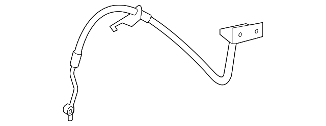 2010-2013 Kia Soul Brake Hose 58732-2K000 | Kia Automotive Parts