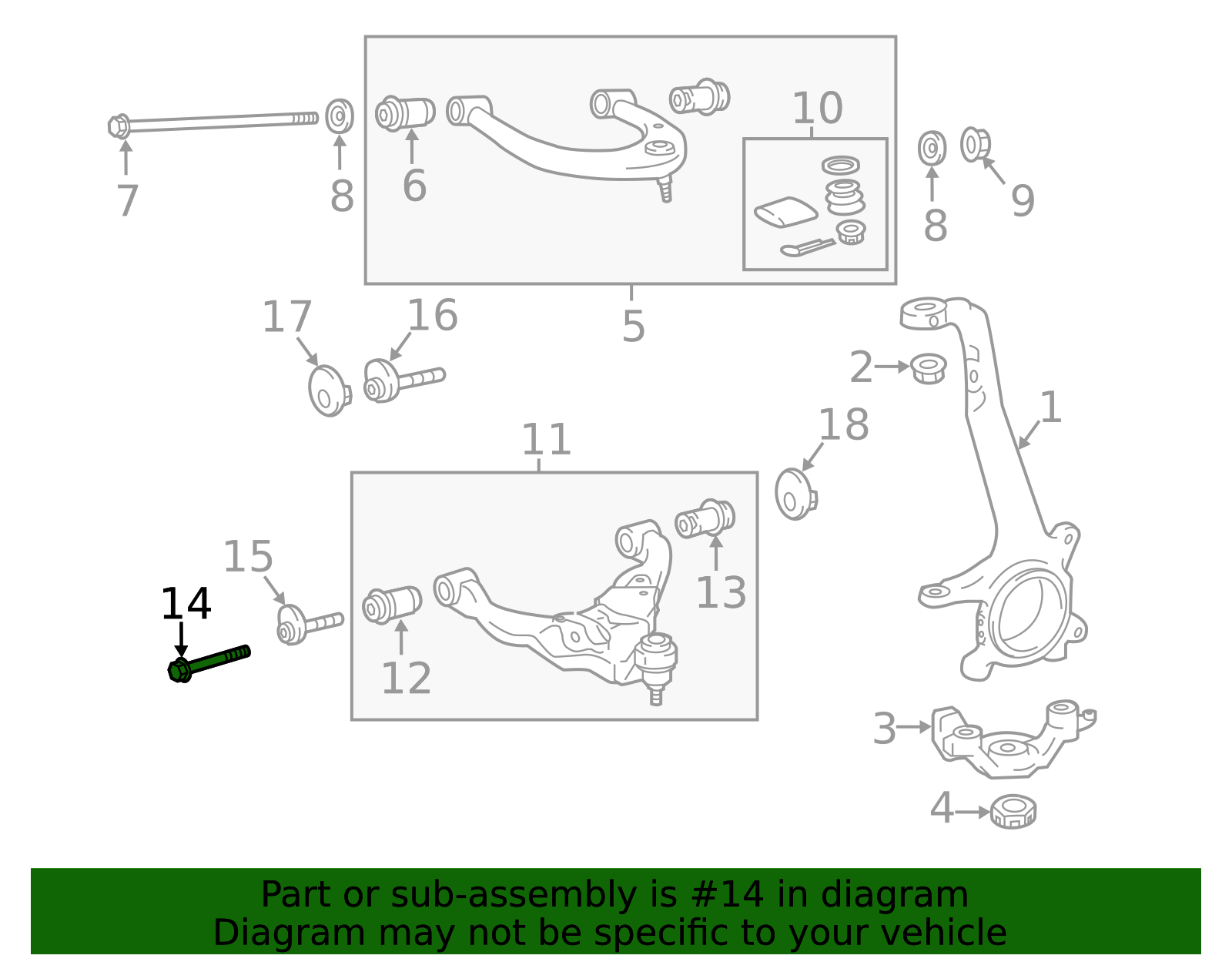 2010-2024 Toyota Bolt, With Washer 90119-16005 | OEM Parts Online