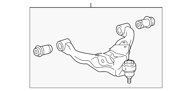 OEM 2016-2023 Toyota Tacoma Suspension Control Arm (Right, Front, Lower ...