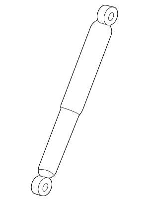 2016-2019 GM Rear Shock Absorber 84043230 GM | GMPartsDirect.com