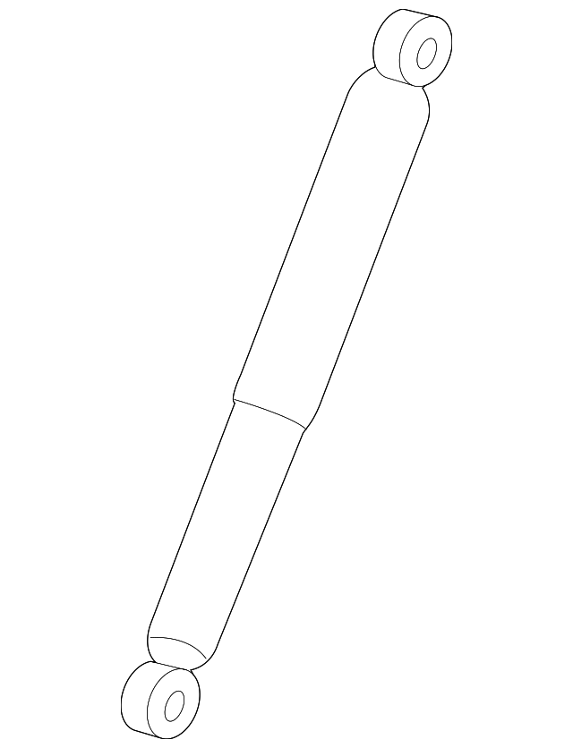 2016-2019 GM Rear Shock Absorber 84043230 GM | GMPartsDirect.com