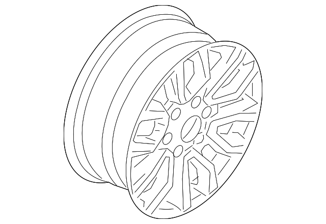 kb3z1007c - Ford Wheel, Alloy | Levittown Ford Parts