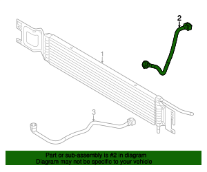 2010-2013 Ford Transit Connect Inlet Tube 9T1Z-7890-B | Ford OEM Parts ...