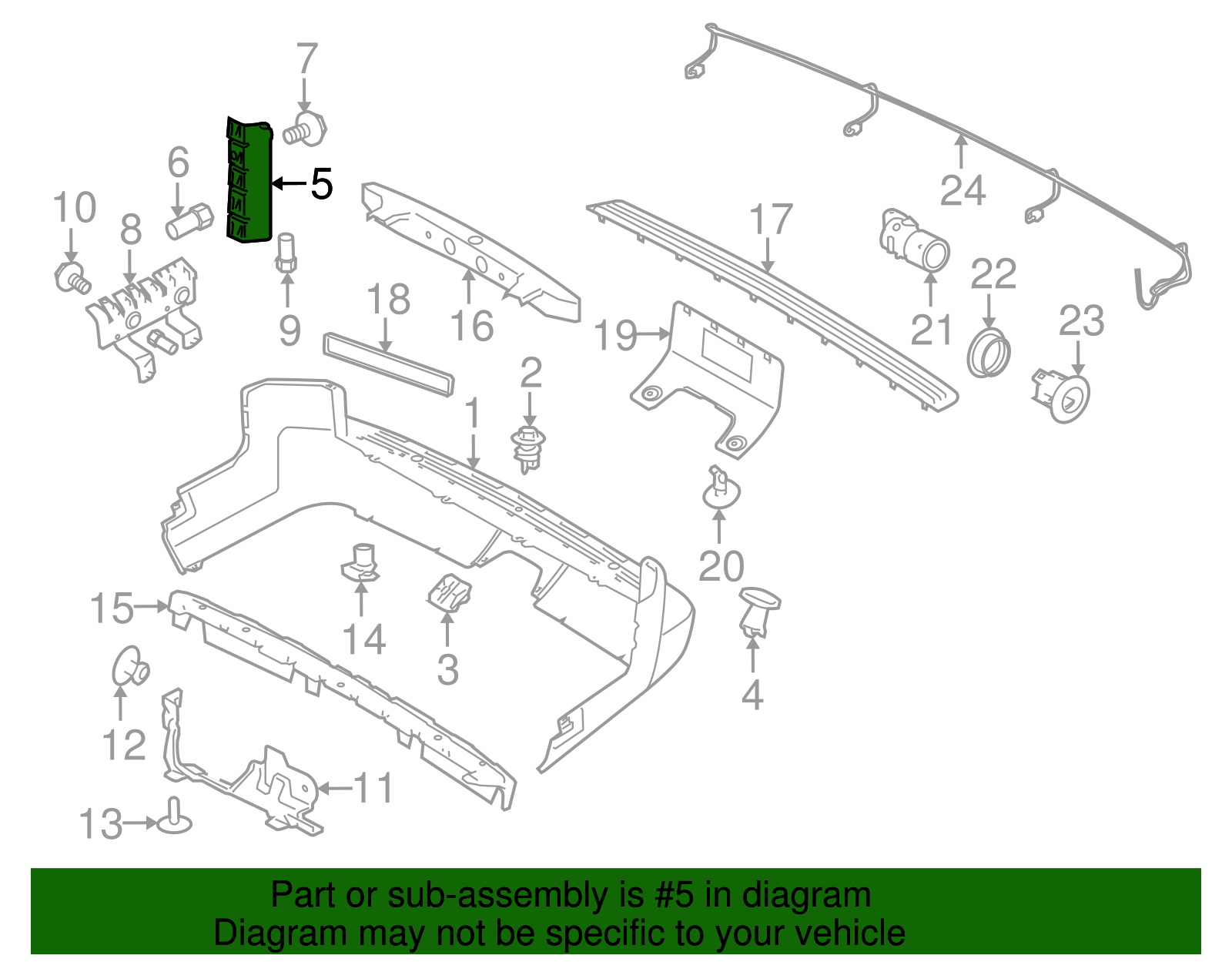 2005-2016 Land Rover Side Bracket DQL000091 | LandRoverParamusParts