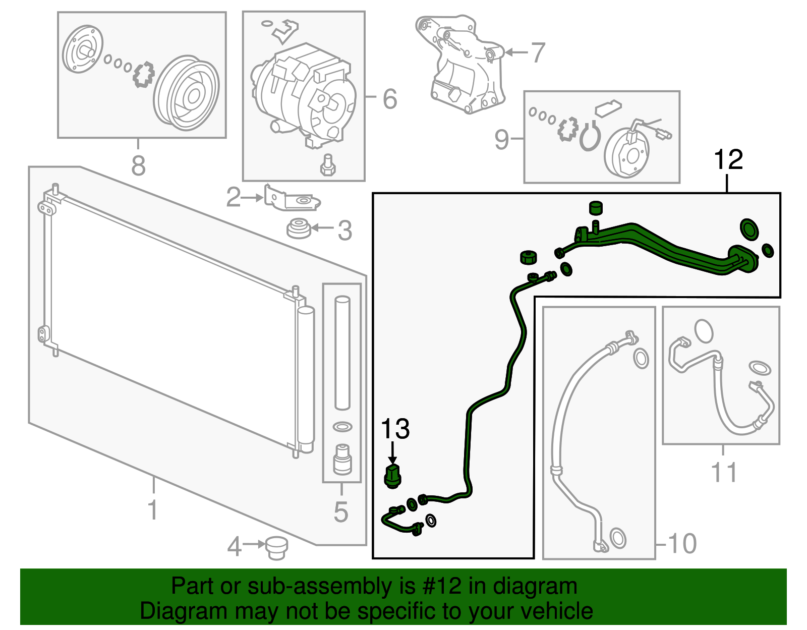 2015-2020 Acura TLX Pipe Assembly 80321-TZ3-A51 | Acura OEM Parts Online