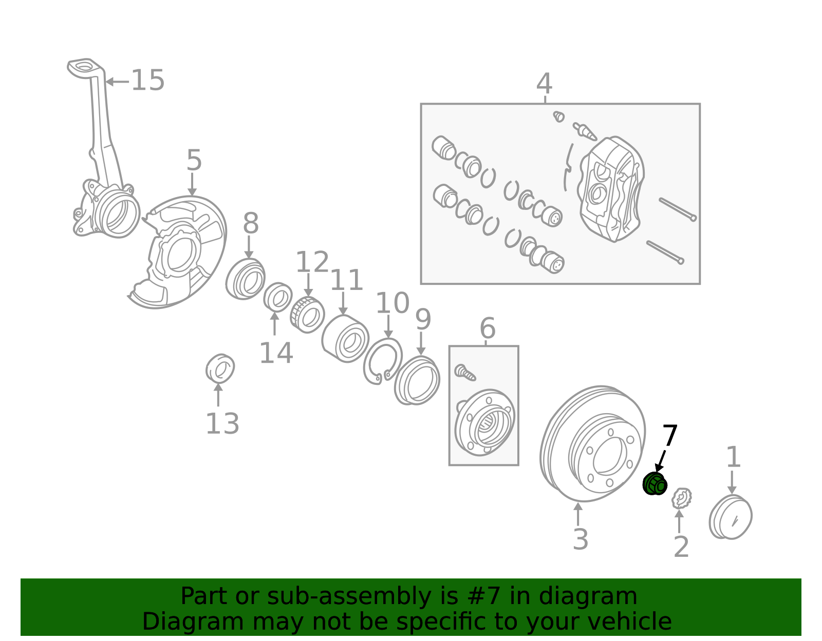 90178-28002 - Axle Nut - OEM Genuine Toyota Parts