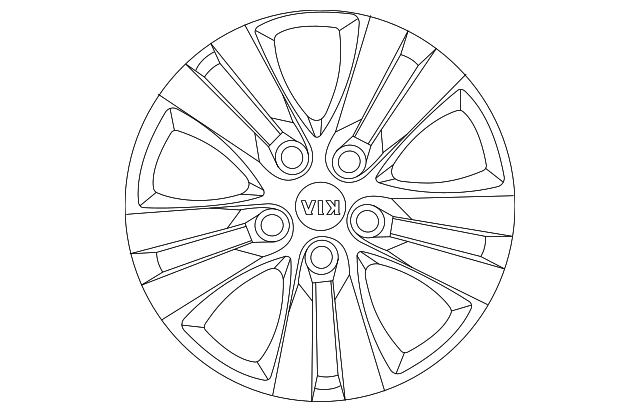52970 K0000 - Wheel Cover 2020-2022 Kia Soul | Kia.Parts Store