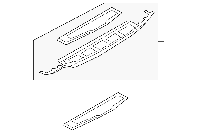 2017-2019 Audi Q7 Spoiler 4M0-807-434-E-KA8 | Audi USA Parts