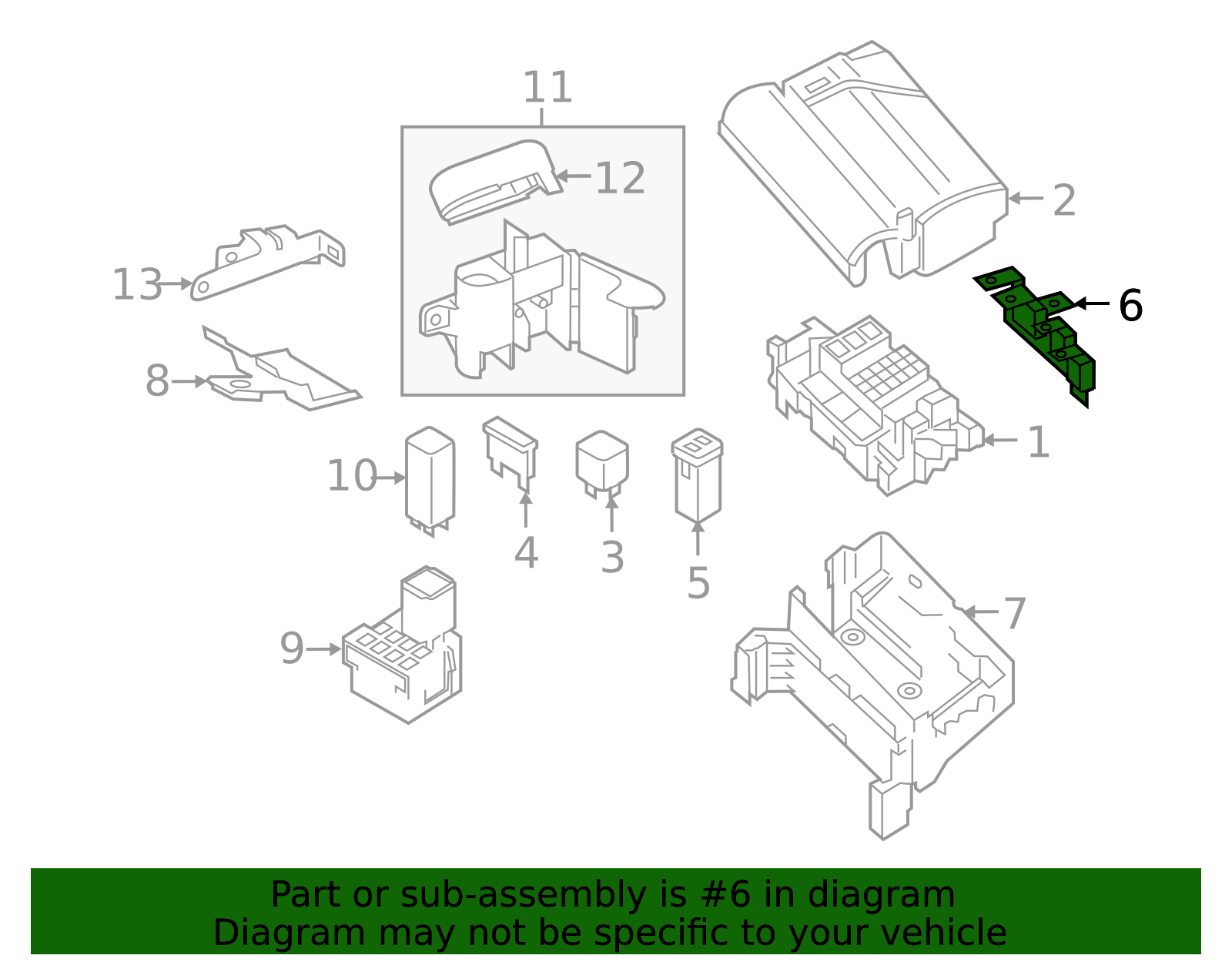 5c0937629f - Volkswagen Main Fuse Performance Auto Parts