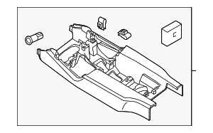 970-553-419-01-OA1 - 2015-2016 Porsche Panamera - Center Console 2015 ...