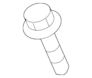 2003-2006 Subaru Baja Tail Gate Trim Bolt 901700134 | Subaru Parts Store