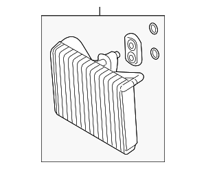97139-D2000 - High-Quality A/C Evaporator Core for 2017-2022 Genesis ...
