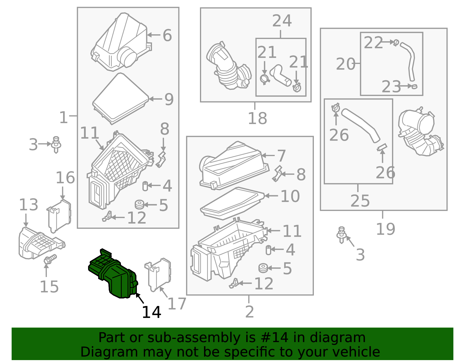 2019-2025 Genesis G70 Inlet Duct 28210-G9200 | MotorMotor