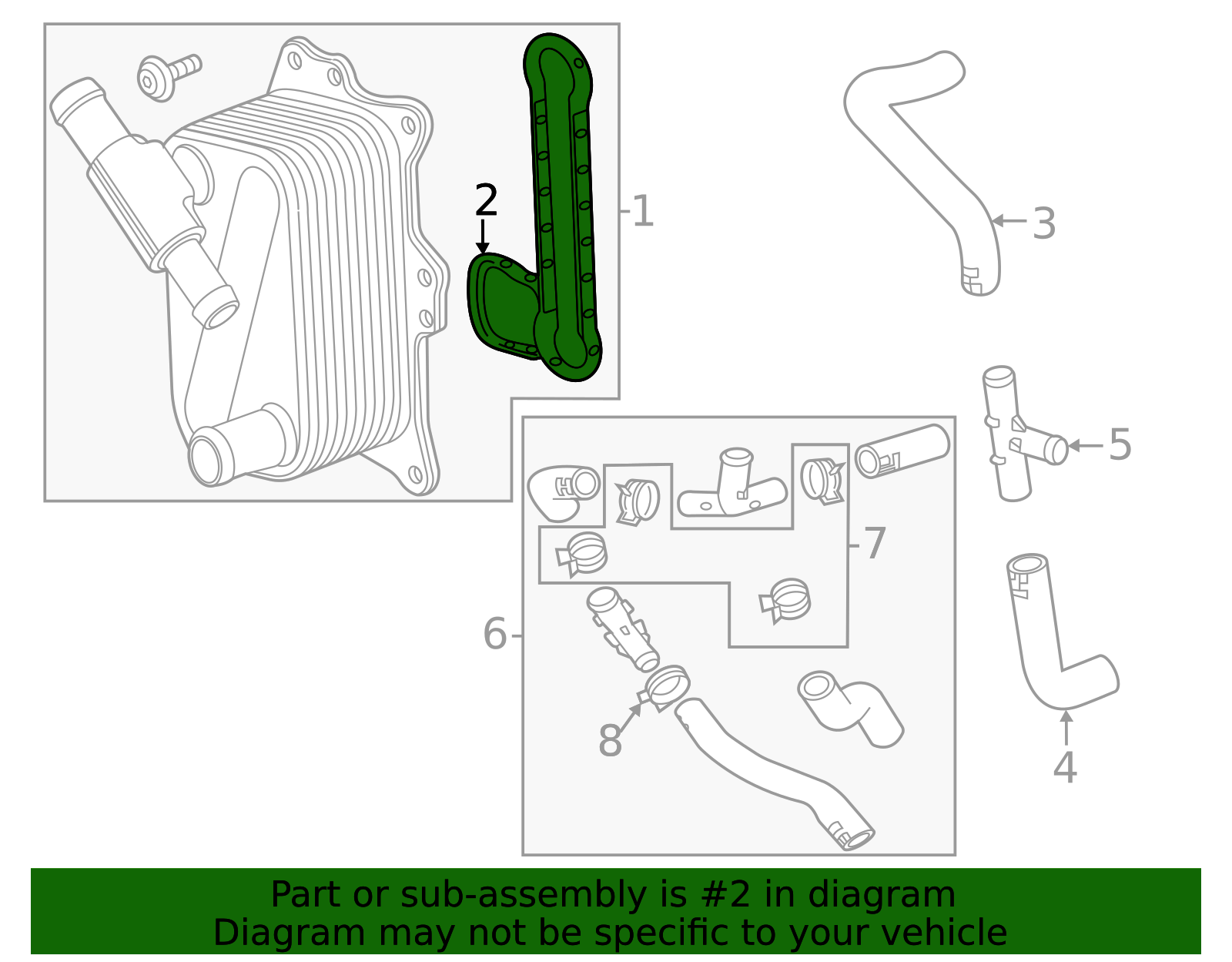 55511495 - 2020-2024 GM - Engine Oil Cooler Gasket | Partners Chevy