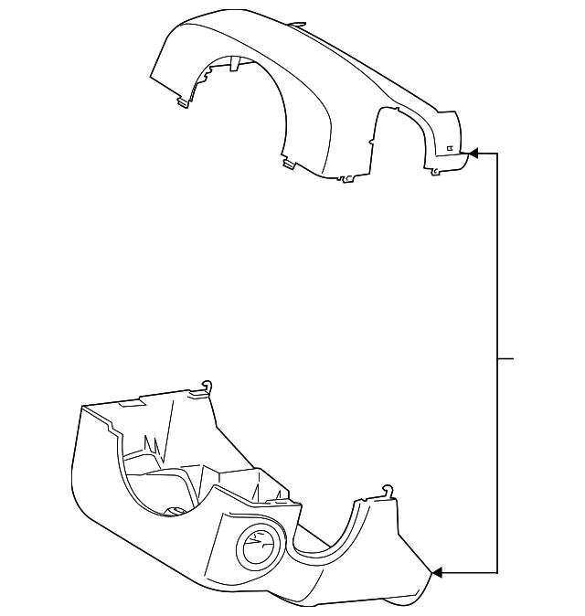 2015-2021 Ford | Shroud Assembly | FL3Z-3530-EE | Walls' Ford Parts