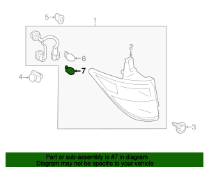 2009-2020 Nissan Signal Bulb 26261-89970 | Ziegler Nissan of Orland Park