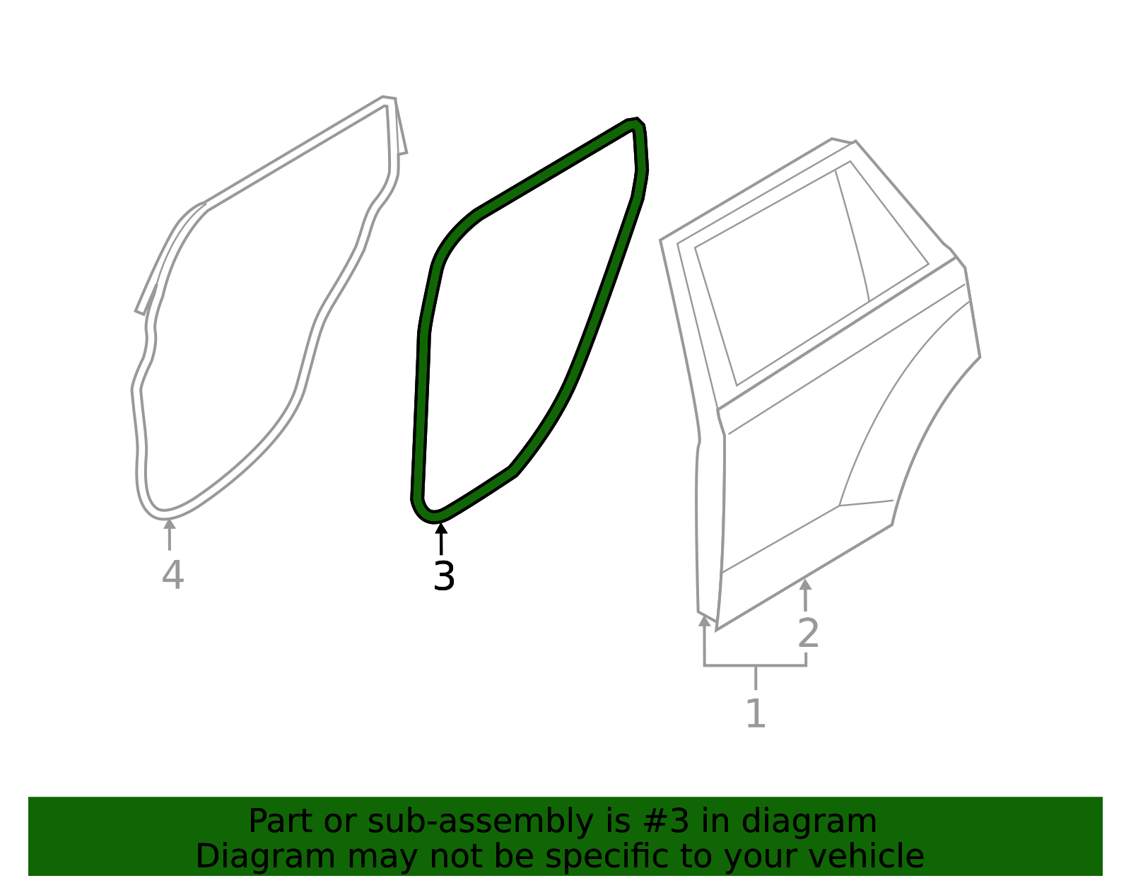 Door Seal – OEM Weatherproofing for a Quieter Ride | AutoNation Parts