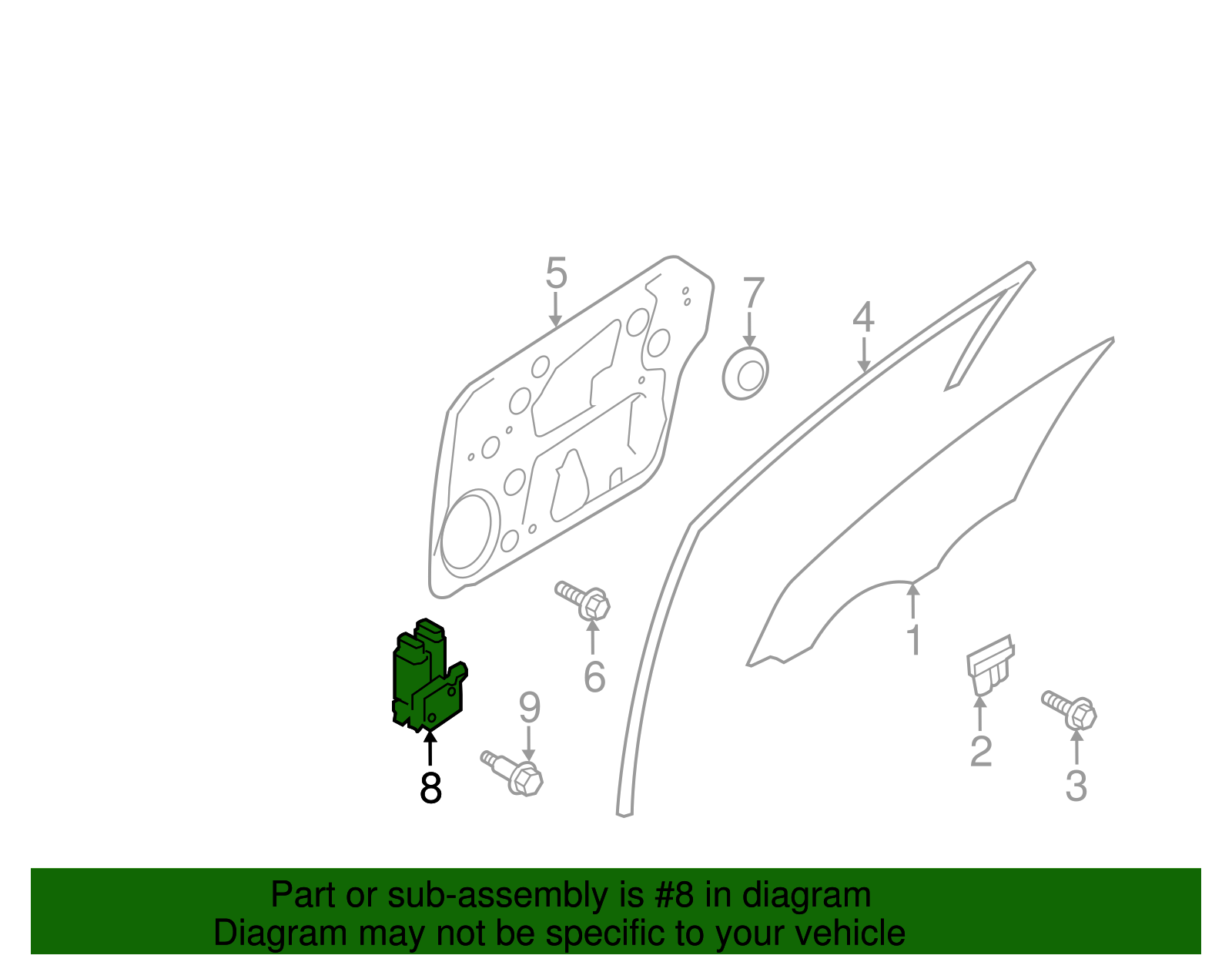 824502t010 - Kia Window Motor 2011-2016 Kia Optima | Performance Auto Parts