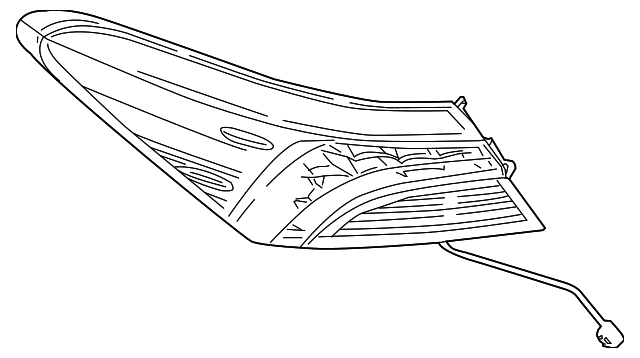 2021-2024 Toyota Camry Tail Lamp Assembly 81550-06A30 | OEM Parts Online