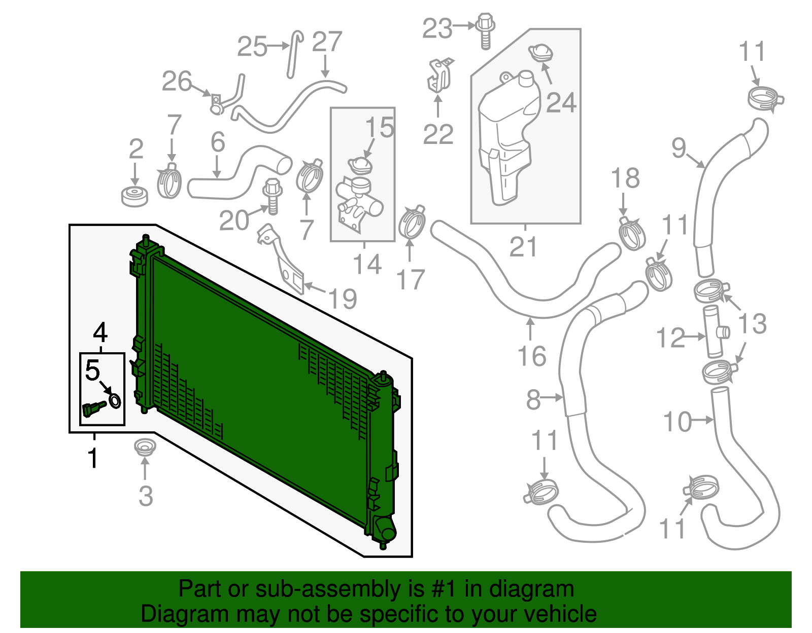 2014-2024 Mitsubishi Advantage Select™ Radiator,2.0L|2.4L MZ691046 ...