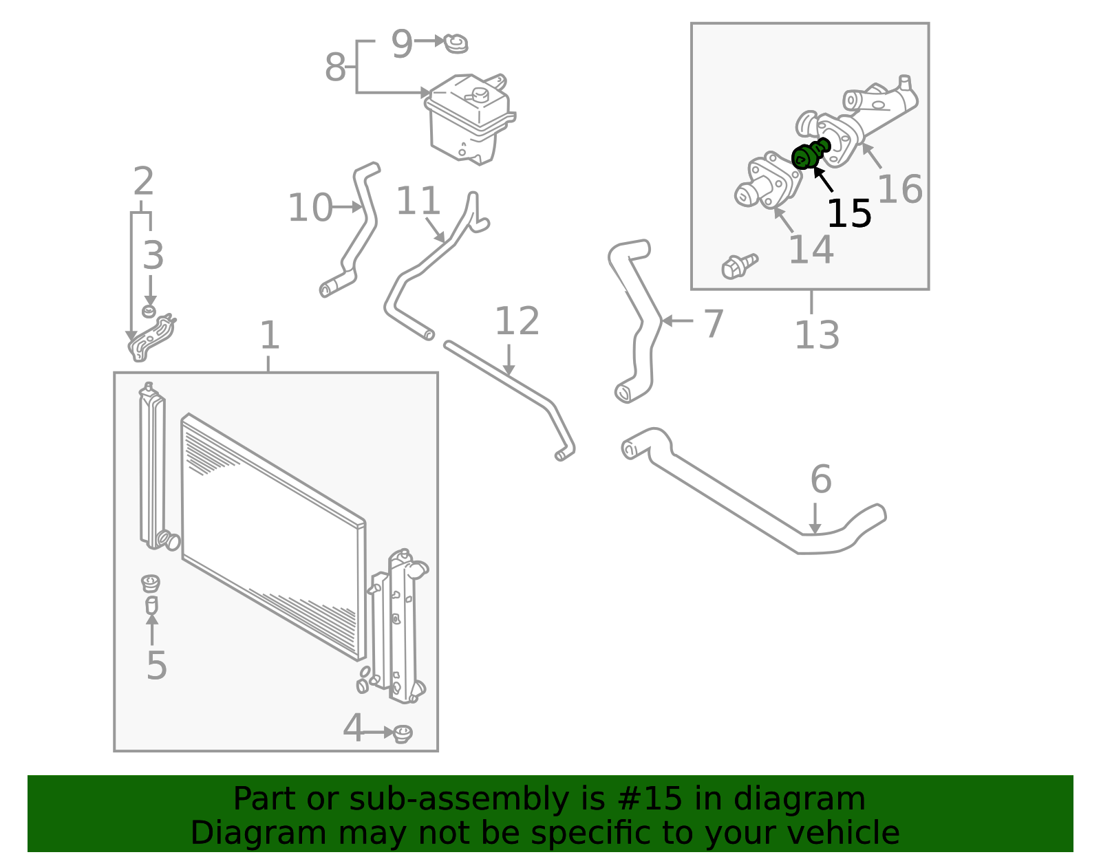 AJ03-15-172C - High-Quality Engine Coolant Thermostat Housing for ...