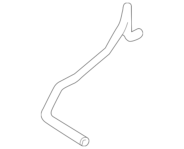 2002-2006 Mazda MPV Overflow Hose AJ51-15-383 | Mazda-Parts