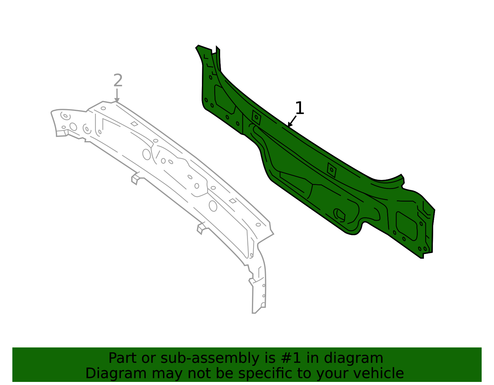 8W6-813-307-A - Rear Body Panel 2018-2025 Audi | Audi OEM Parts Guy