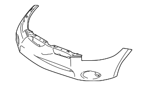 6400B274 - Bumper Cover 2006-2008 Mitsubishi Eclipse | Mitsubishi ...