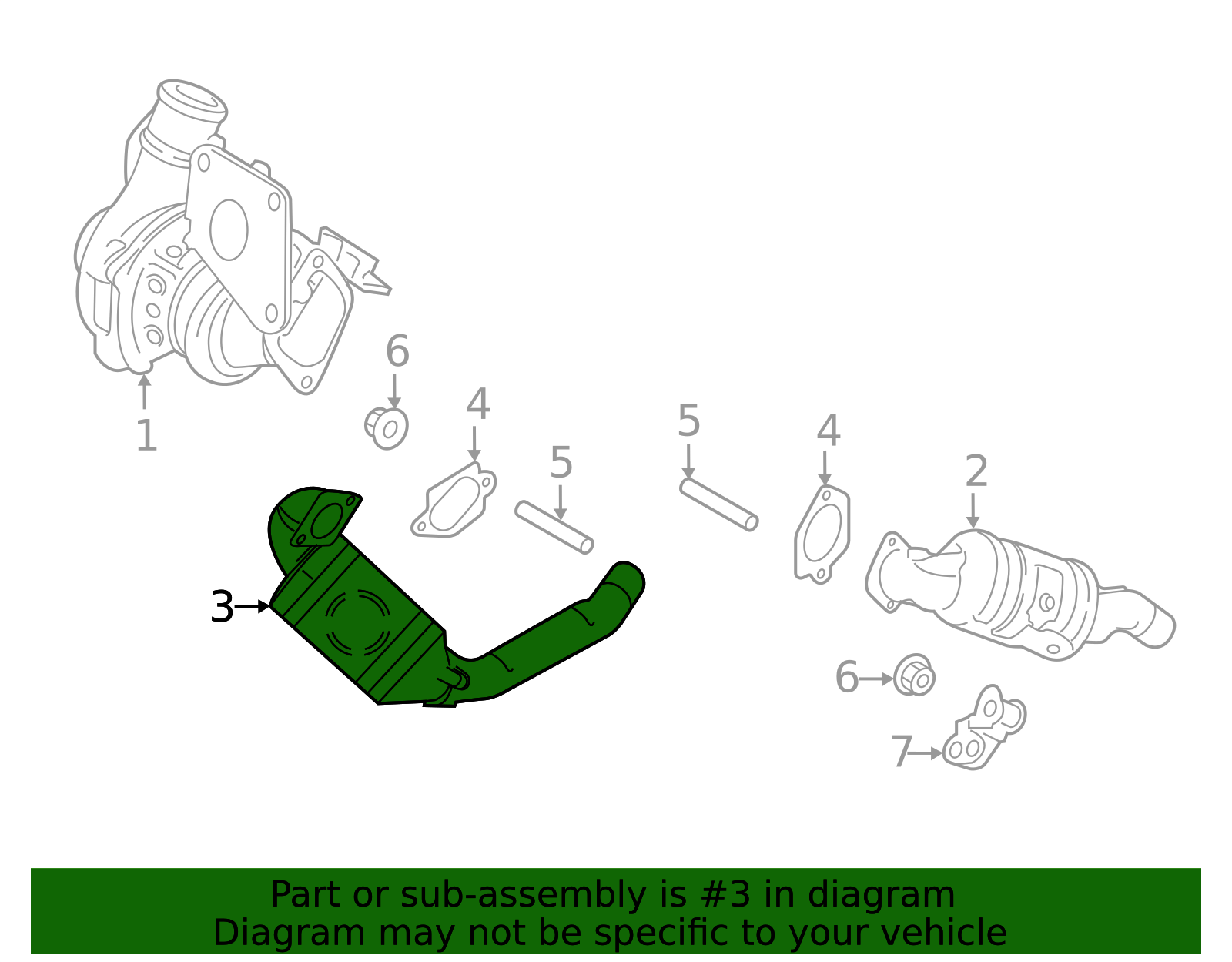 2017-2024 Ford | Catalytic Converter | F2GZ-5E213-G | Walls' Ford Parts