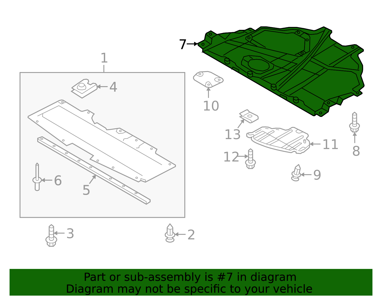 2019-2025 Mazda Under Cover BDTS-56-111B | OEM Parts Online