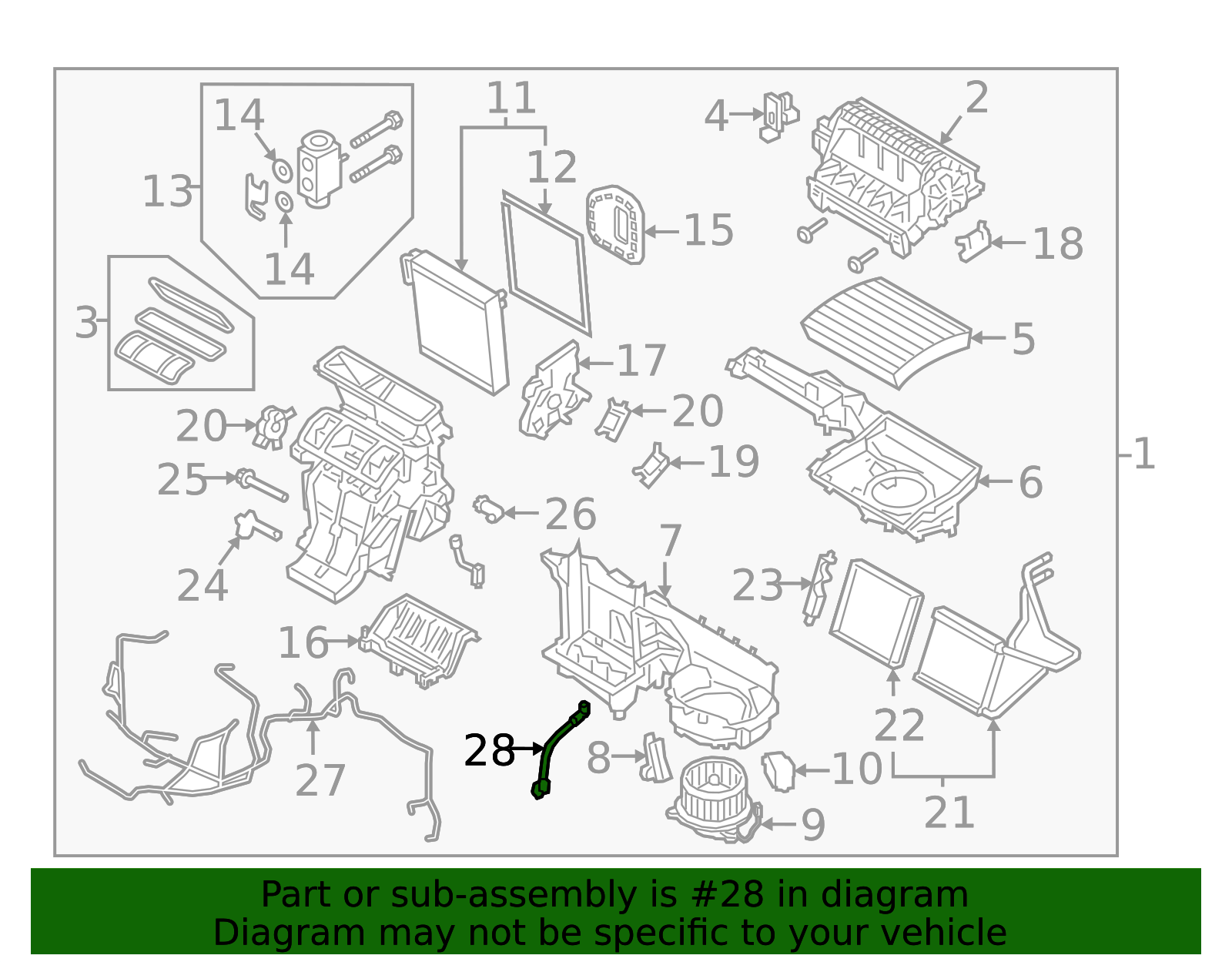 31497524 - Drain Hose - 2019 2020 Volvo XC40 | Volvo OEM Parts Direct