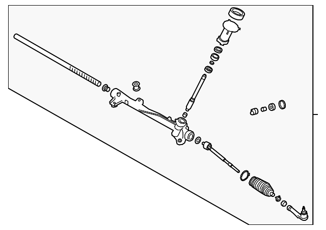 56500-M6500 - Steering Gear 2022-2024 Kia Forte | Kia.Parts Store