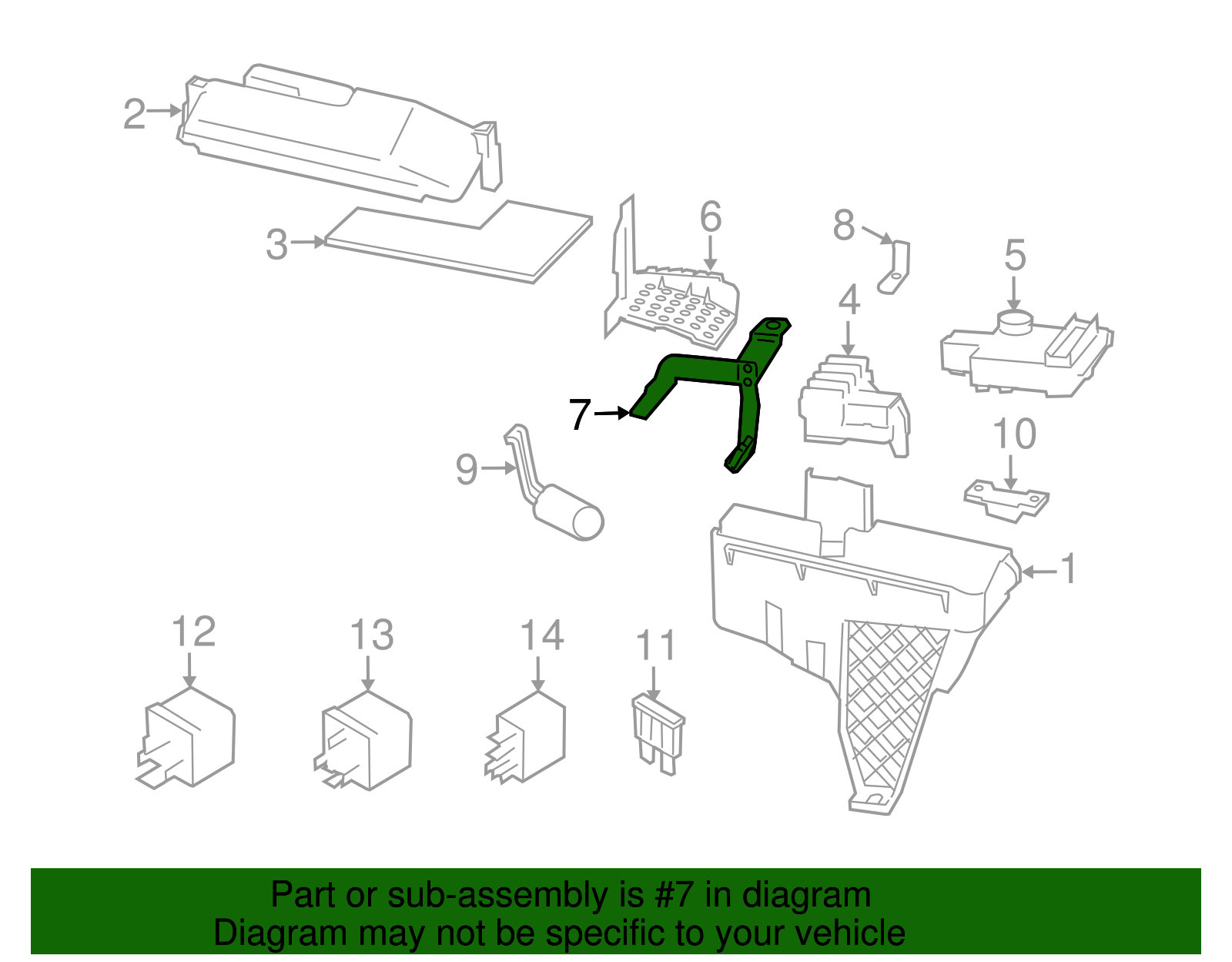 8690697 - Retainer - 2005-2014 Volvo | Volvo OEM Parts Direct