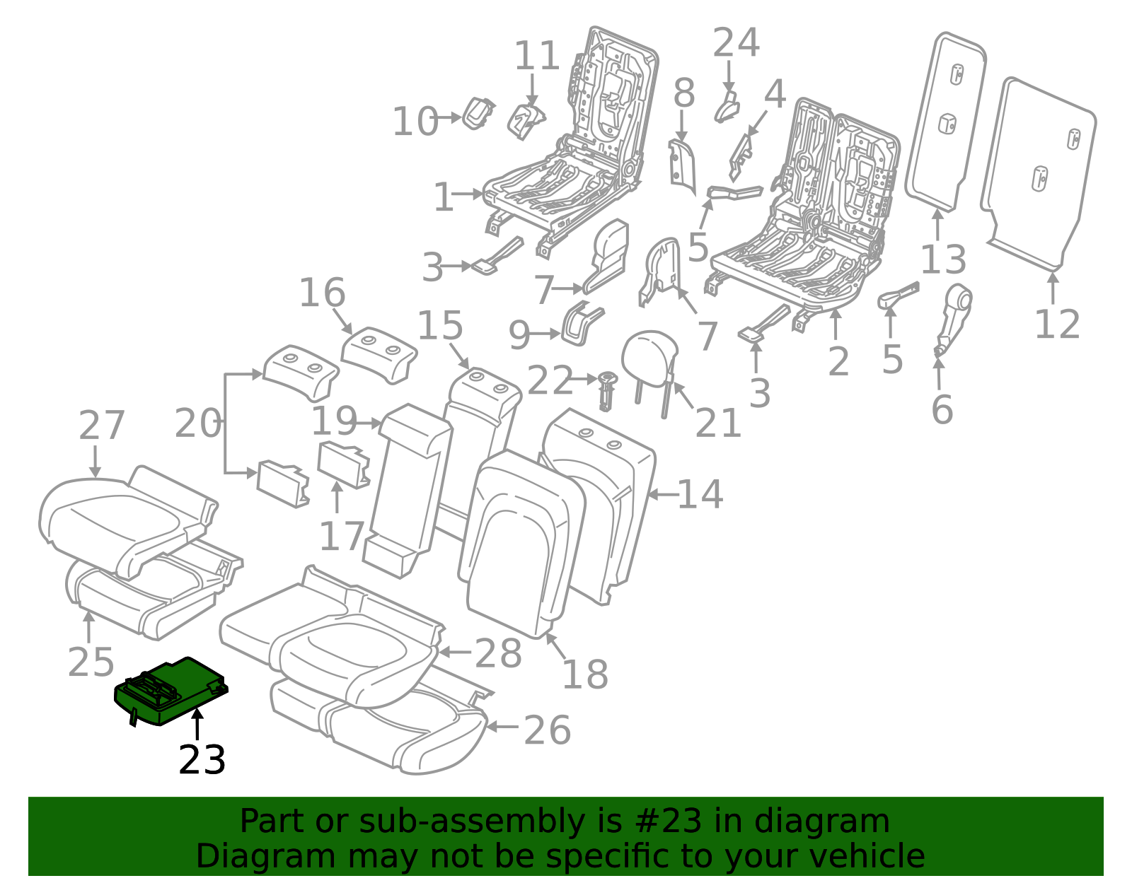 52-20-7-439-055 - Armrest | BMWPartsHub