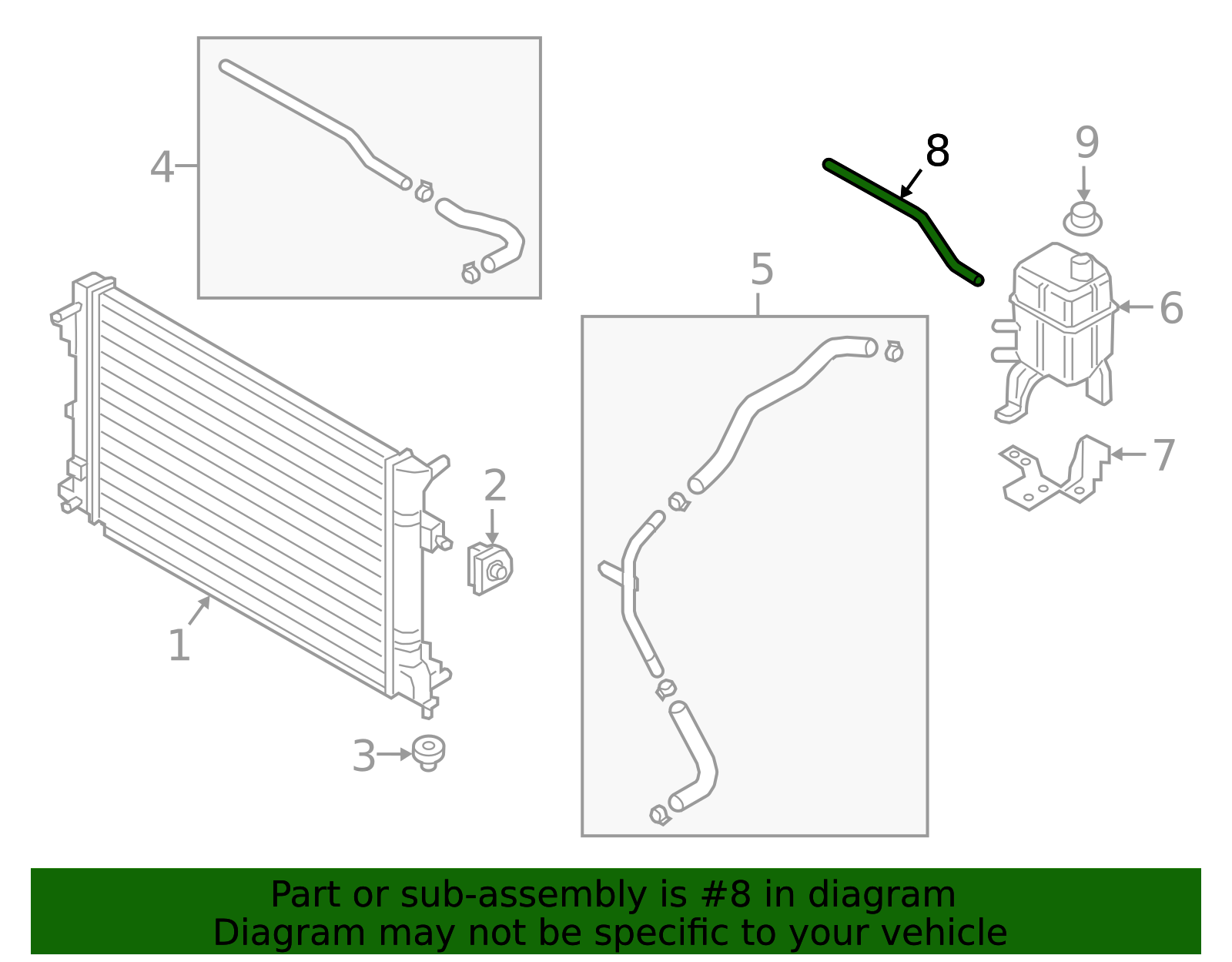 25451-K4320 - High-Quality Connector Hose for 2019-2020 Hyundai Kona ...