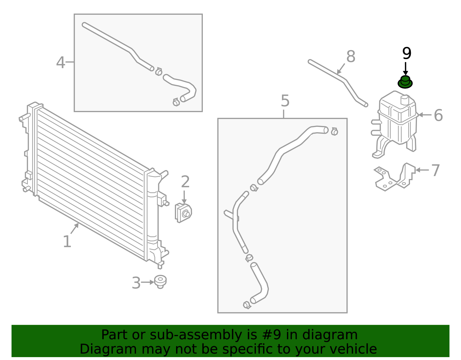 2019-2020 Hyundai Kona Electric Reservoir Cap 25330-J2000 | OEM Parts Quick