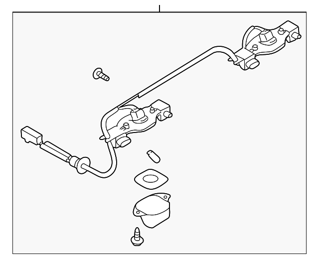 2002-2007 Subaru Impreza License Lamp 84301FE001 | Subaru Parts Store