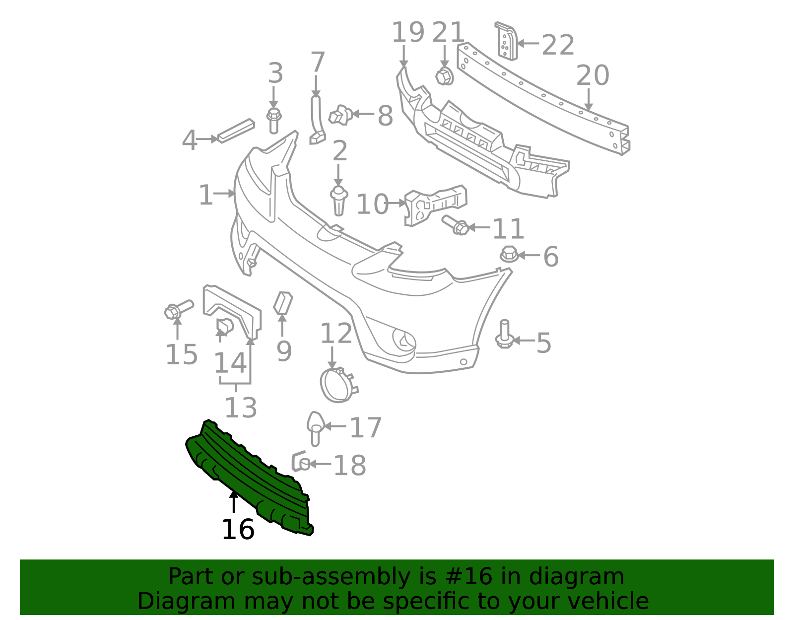 2005-2008 Toyota Matrix Valance Panel 52129-02030 | Toyota Parts Center
