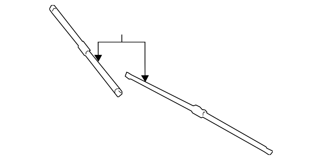 61610039697 - 2014-2019 BMW Wiper Blade Set (61-61-0-039-697) | BMW of ...