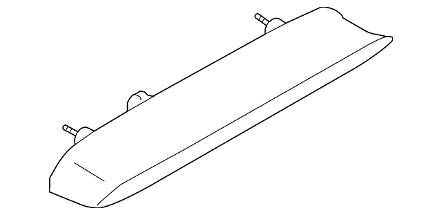 2014-2024 Subaru Forester Center High Mount Stop Light Lens 84751SG001 ...