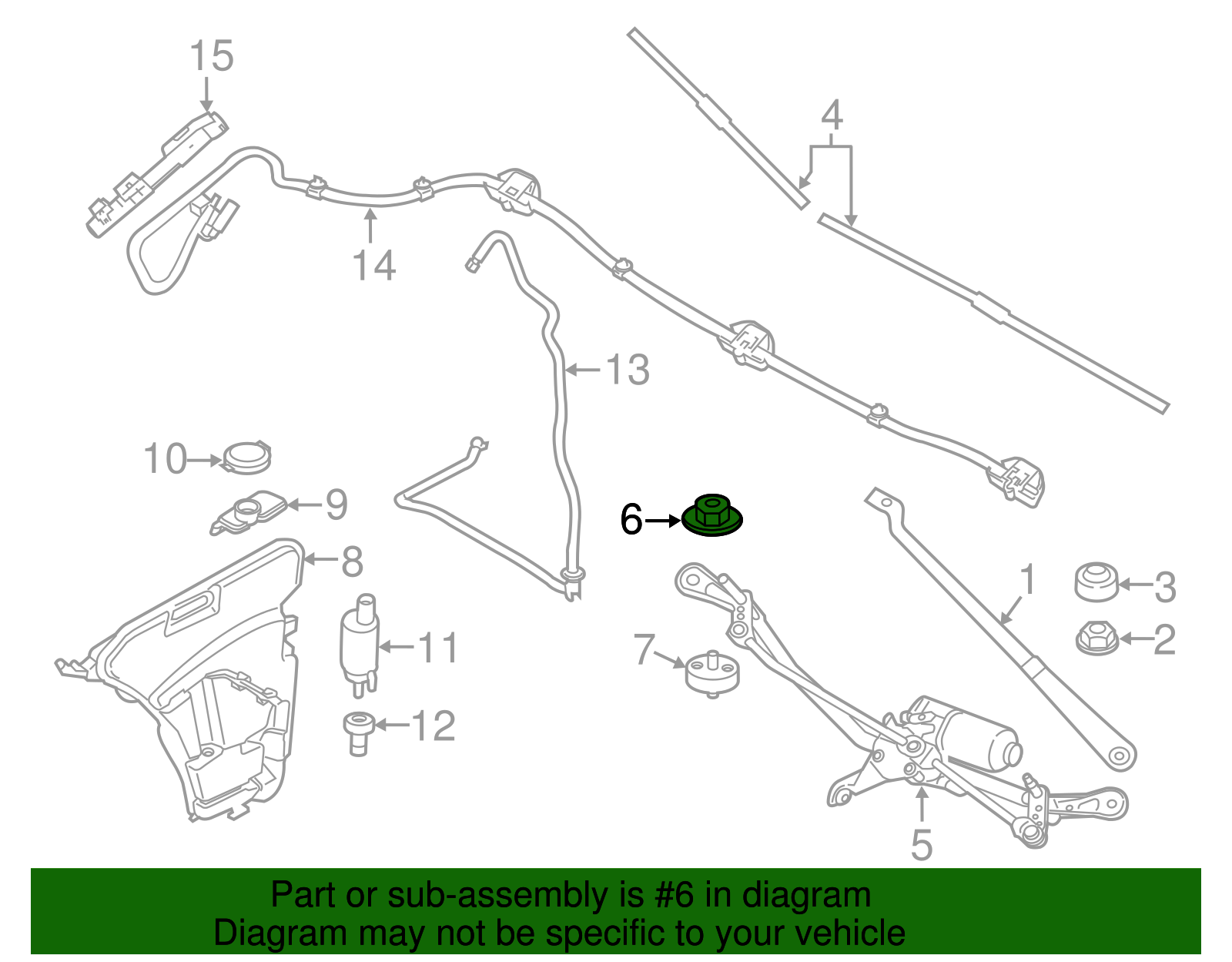 Genuine BMW 07-12-9-905-095 | Linkage Assembly Nut | FREE Shipping on ...