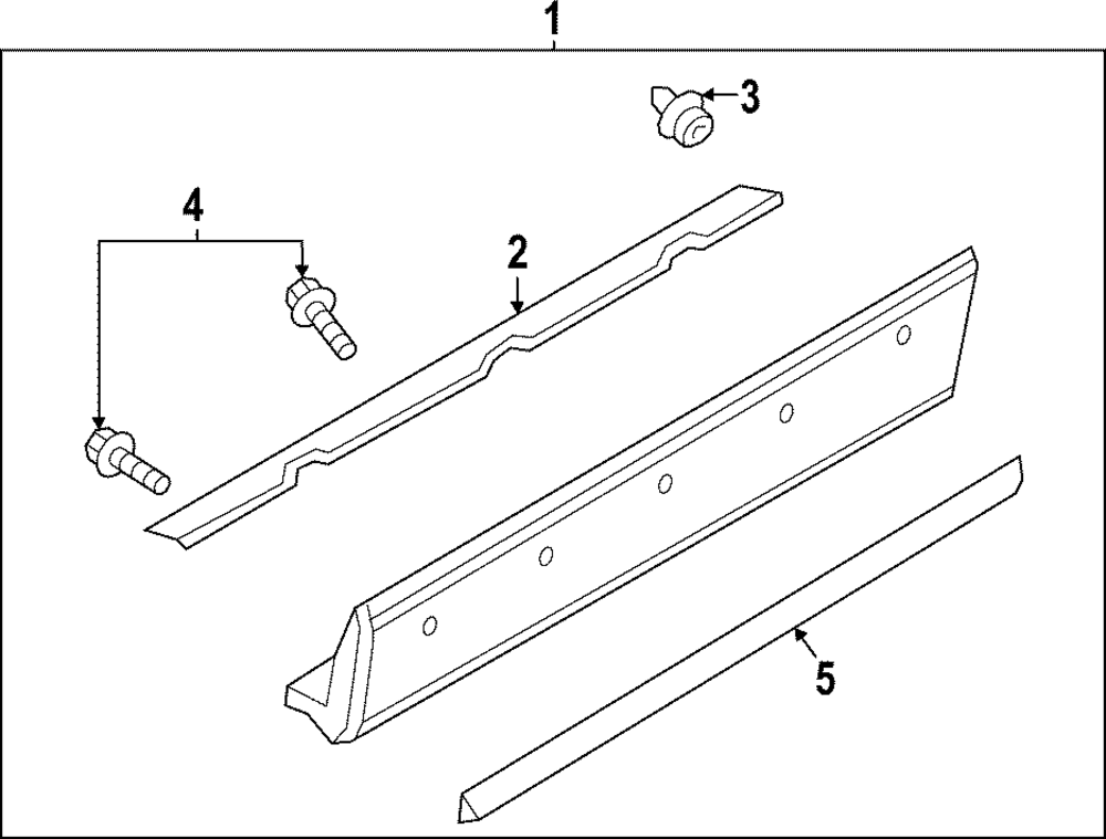 2016-2023 Mazda CX-9 Insert TK49-50-691 | Mazda Parts Deals