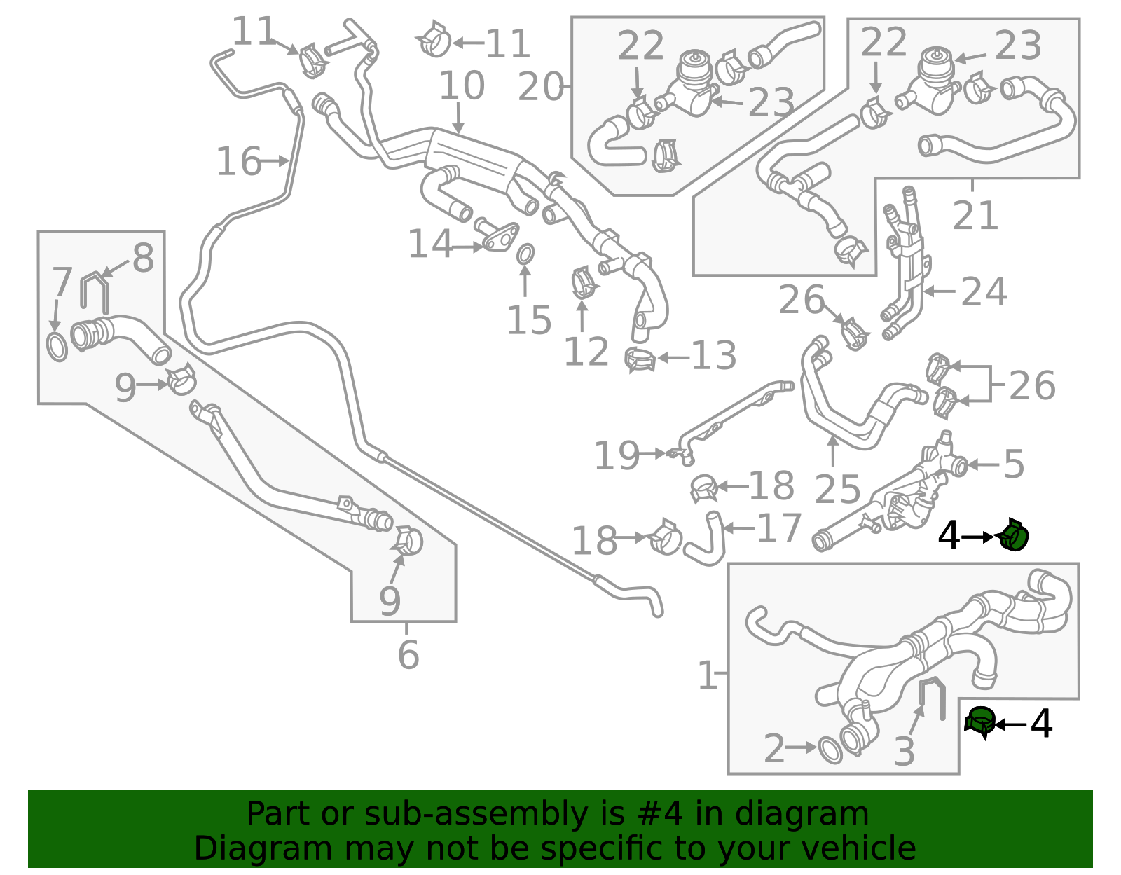 N-909-265-01 - Upper Coupling Clamp 2002-2023 Volkswagen | OEM VW Parts ...